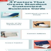 4 Factors that create standout customized business cards.pdf