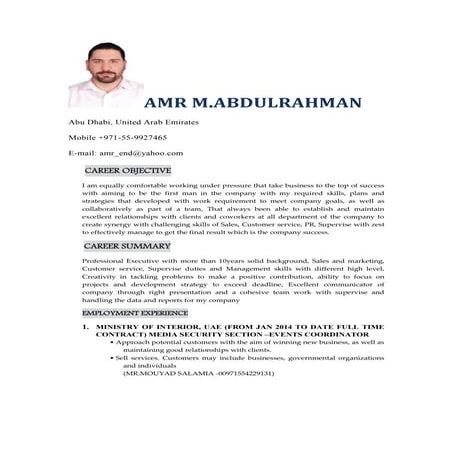 karim ahmed CV | PDF