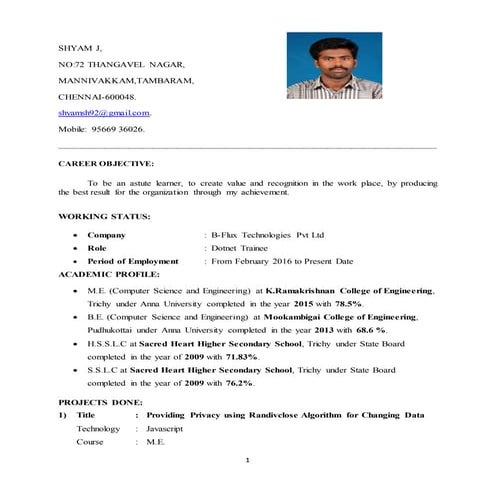 Internship final presentation | PPTX