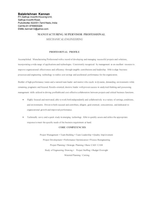 CV Shailesh Mishra (Energy Sector) | PDF