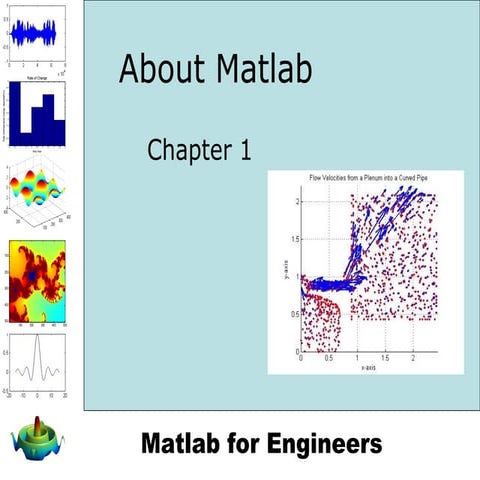 Chapter 1 -About Matlab | PPT