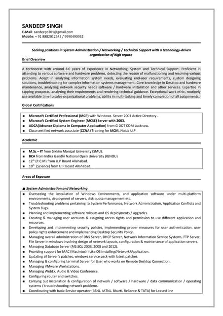 Wintel & Windows Server support Profile | DOC