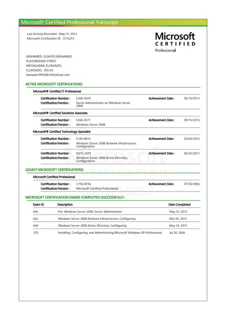 Microsoft Certificate.PDF