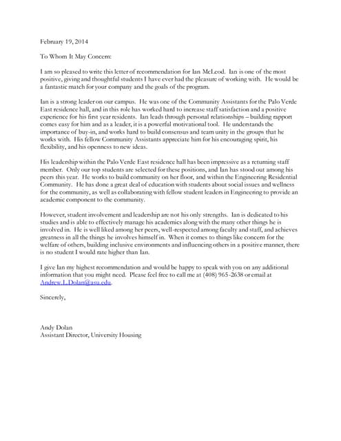 Ivy Tech Letter of Recommendation.PDF