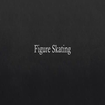 Winter sport, Figure Skating in winter.pptx
