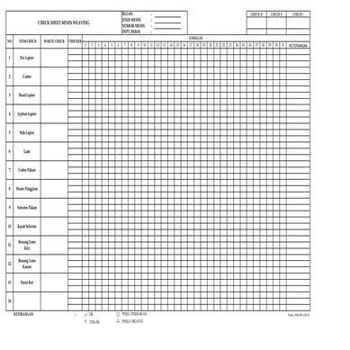 flow check sheet 2 | PDF