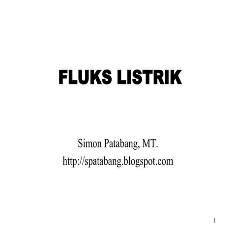 4 fluks listrik | PDF
