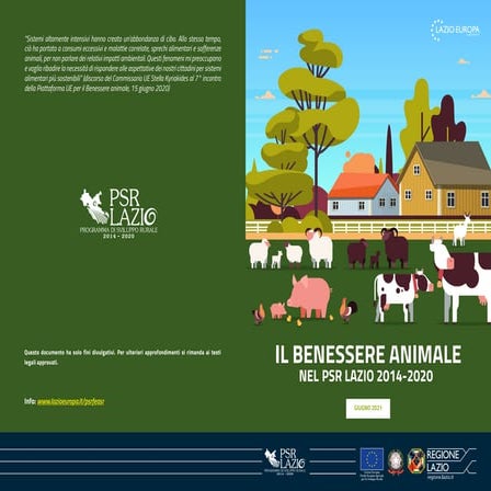 FOCUS BENESSERE ANIMALE PSR LAZIO 2014-2020 | PDF