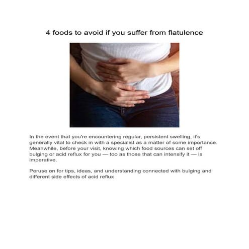 Foods to Eat in Swelling & Edema | PPTX