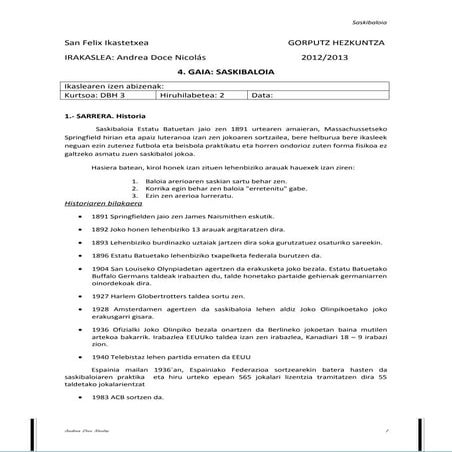 4 gaia saskibaloia | PDF