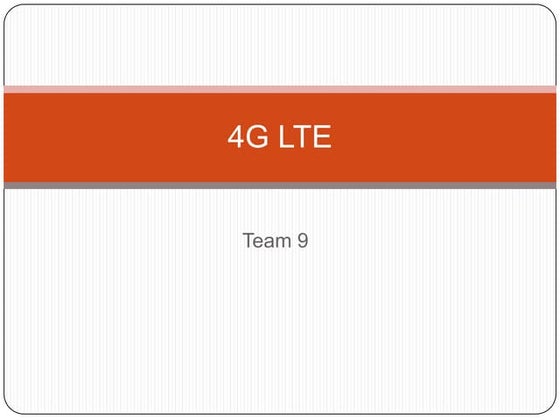Lte Presentation.Ppt