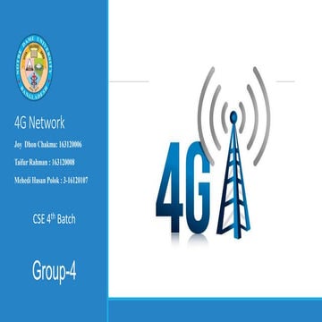 4G Network | PPT