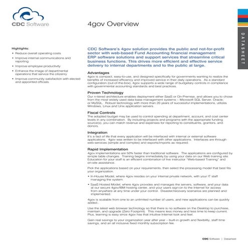 4gov overview us | PDF