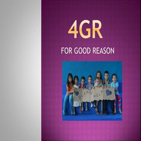 4GR - For Good Reason | PPT