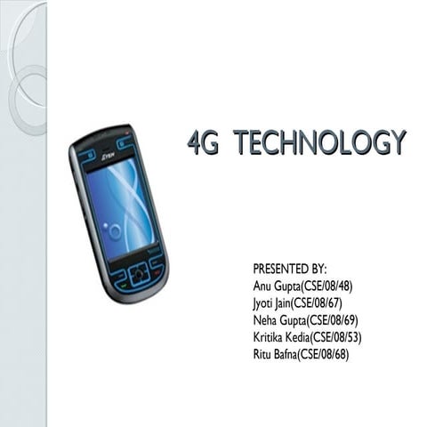 4G Technology | PPT