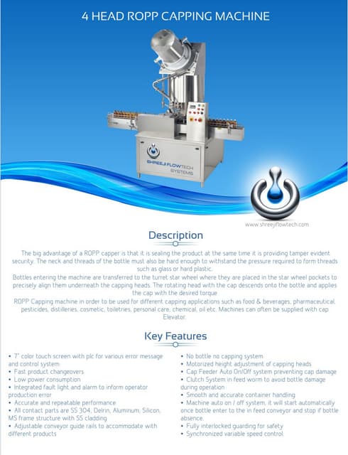 4 head p&p capping capping machine | PDF