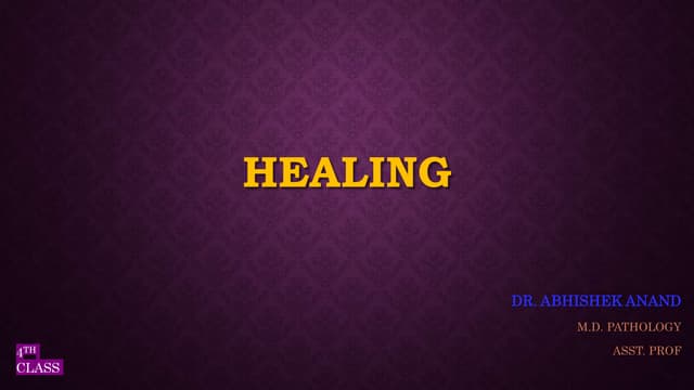PATHOPHYSIOLOGY OF HEALING WITH PRIMARY & SECONDARY INTENTION.pptx