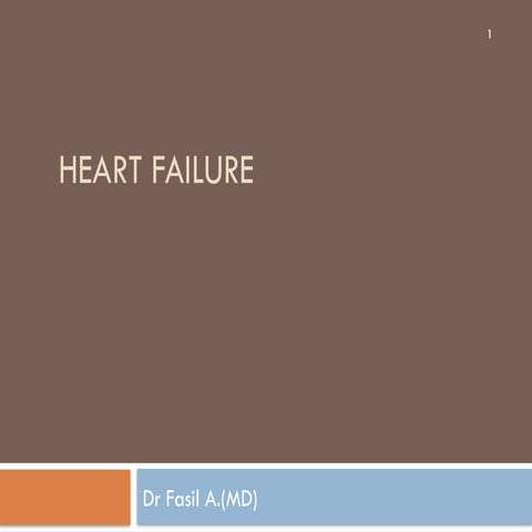 Heart failure | PPTX