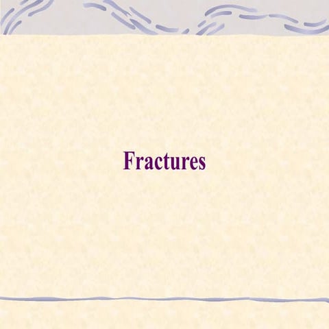 Fractures.ppt first aid first sem bsc nursing | PPT