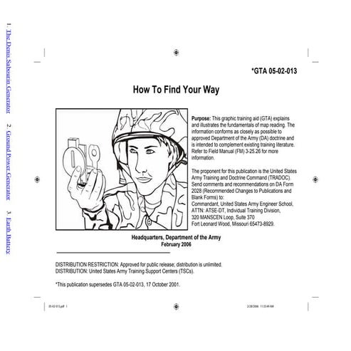 How to find your way - US Army | PDF