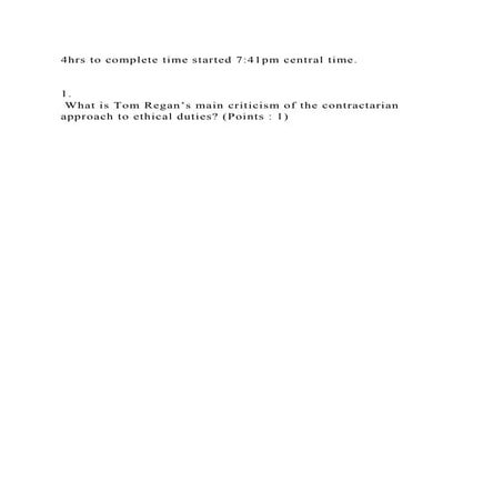 4hrs to complete time started 741pm central time.1. What i.docx