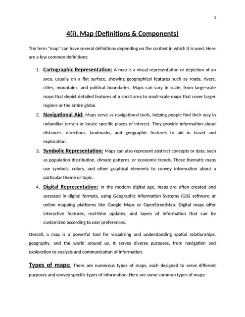 Types of-maps - part 2 | PPT