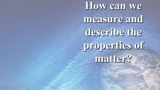 4th grade unit c ch. 11 lesson 1 what is matter | PPT