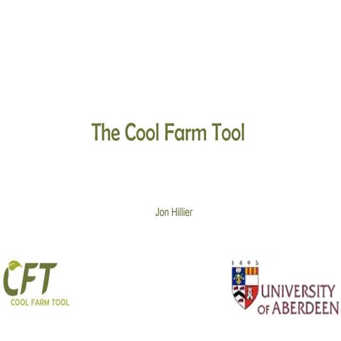 The Cool Farm Tool | Jon Hillier | PPTX