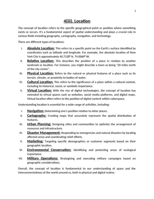 Latitude and longitude | PPTX