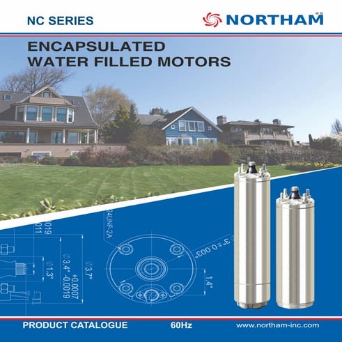 4″ Submersible Water Filled Pump Motor in USA - Northam Inc | PDF