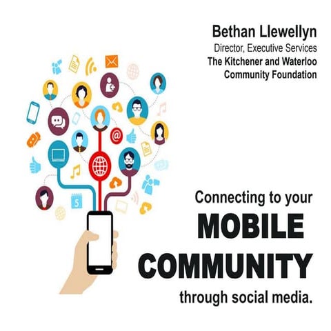 LL2 - Connecting to your mobile community through social media | PPTX ...