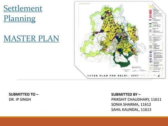 Master plan (Town Planning) | PPTX | Developmental Sites | Real Estate
