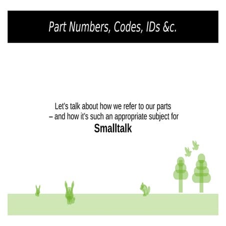 Part Numbering and ID codes: general considerations and check digits | PDF