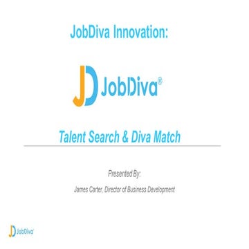James Carter - Jobdiva - Talent Search & Diva Match | PDF