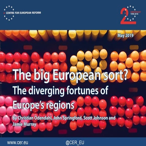 The big European sort? The diverging fortunes of Europe's regions ...