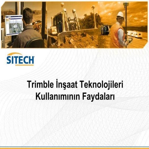 (SITECH) Trimble Machine Control System & ROI | PDF