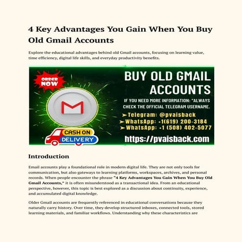 4 Key Advantages You Gain When You Buy Old Gmail Accounts in 2026.pdf