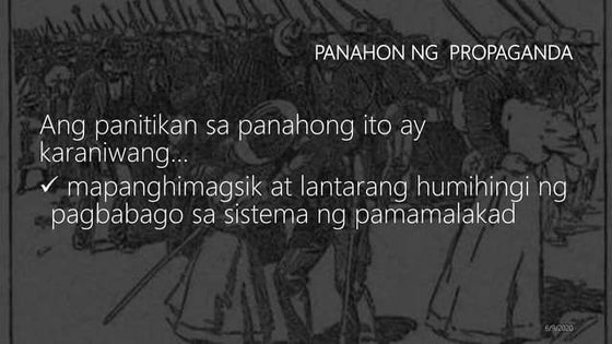 Panahon ng propaganda | PPTX