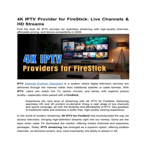 4K IPTV Provider for FireStick_ Live Channels & HD Streams.pdf