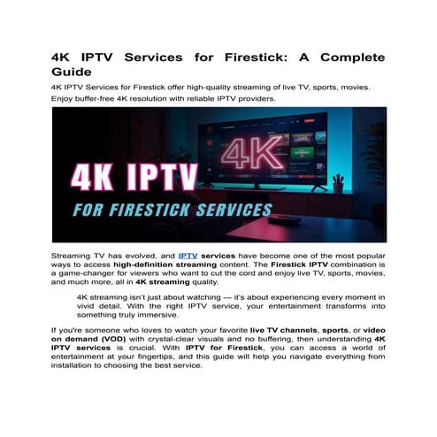 4K IPTV Services for Firestick_ A Complete Guide.pdf