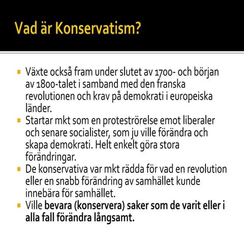 4 konservatism | PPTX