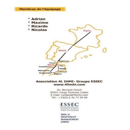 Brochure - 4L ESSEC (Imhi) | PDF