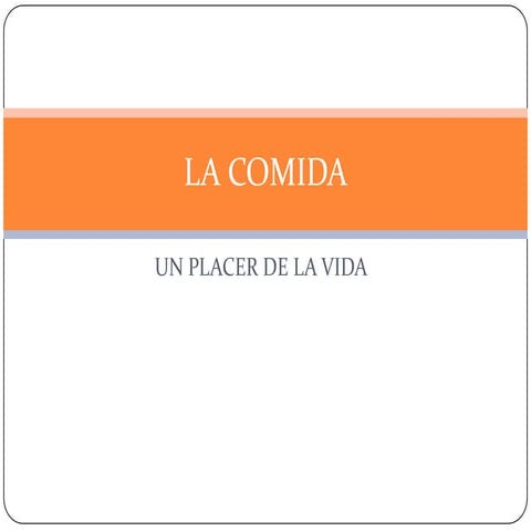 4 la comida en españa | PPT