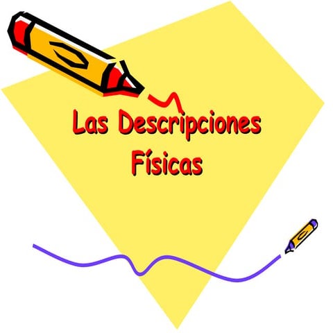 Las descripciones_físicas | PPT