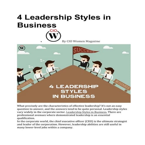 4 Leadership Styles in Business.pdf
