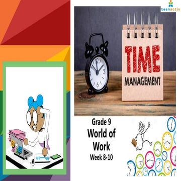 Mastering Time Management and Accountability for Grade 9 Students | PPTX