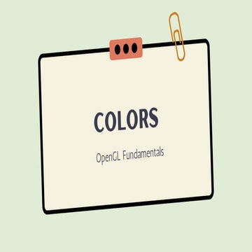 Lesson 4- Colors | PDF