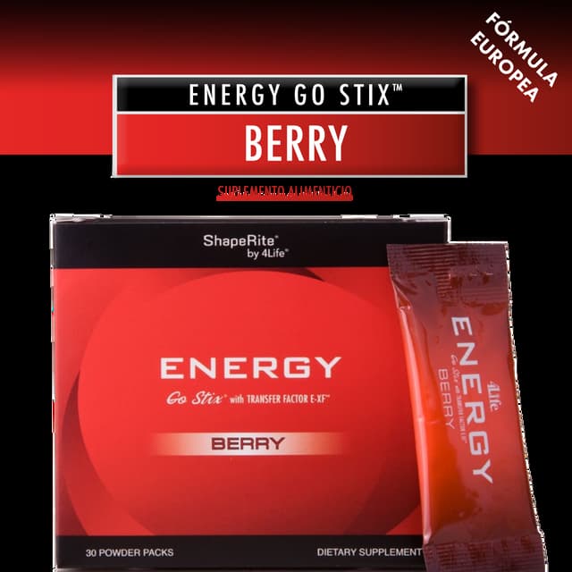 Energy Go Stix™ Berry | PDF