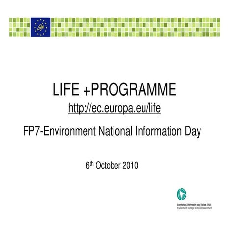 Life+ Programme | PDF