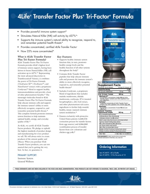 Transfer Factor | PDF